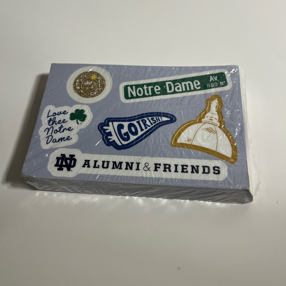 Notre Dame | Office | 5 Ct Notre Dame Stickers | Poshmark